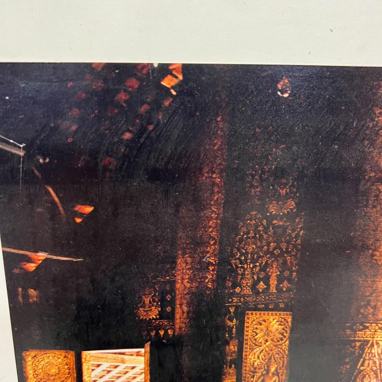 Krishna Monk at Temple Vintage Color Photograph Mid-20th Century For ...