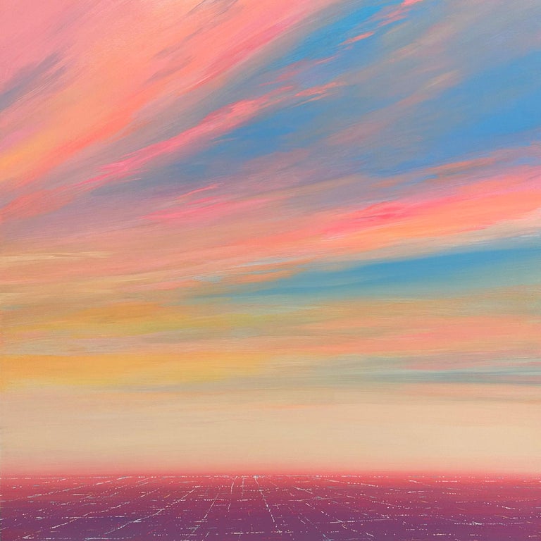Kristin Moore - L.A. Pink Cityscape For Sale at 1stDibs