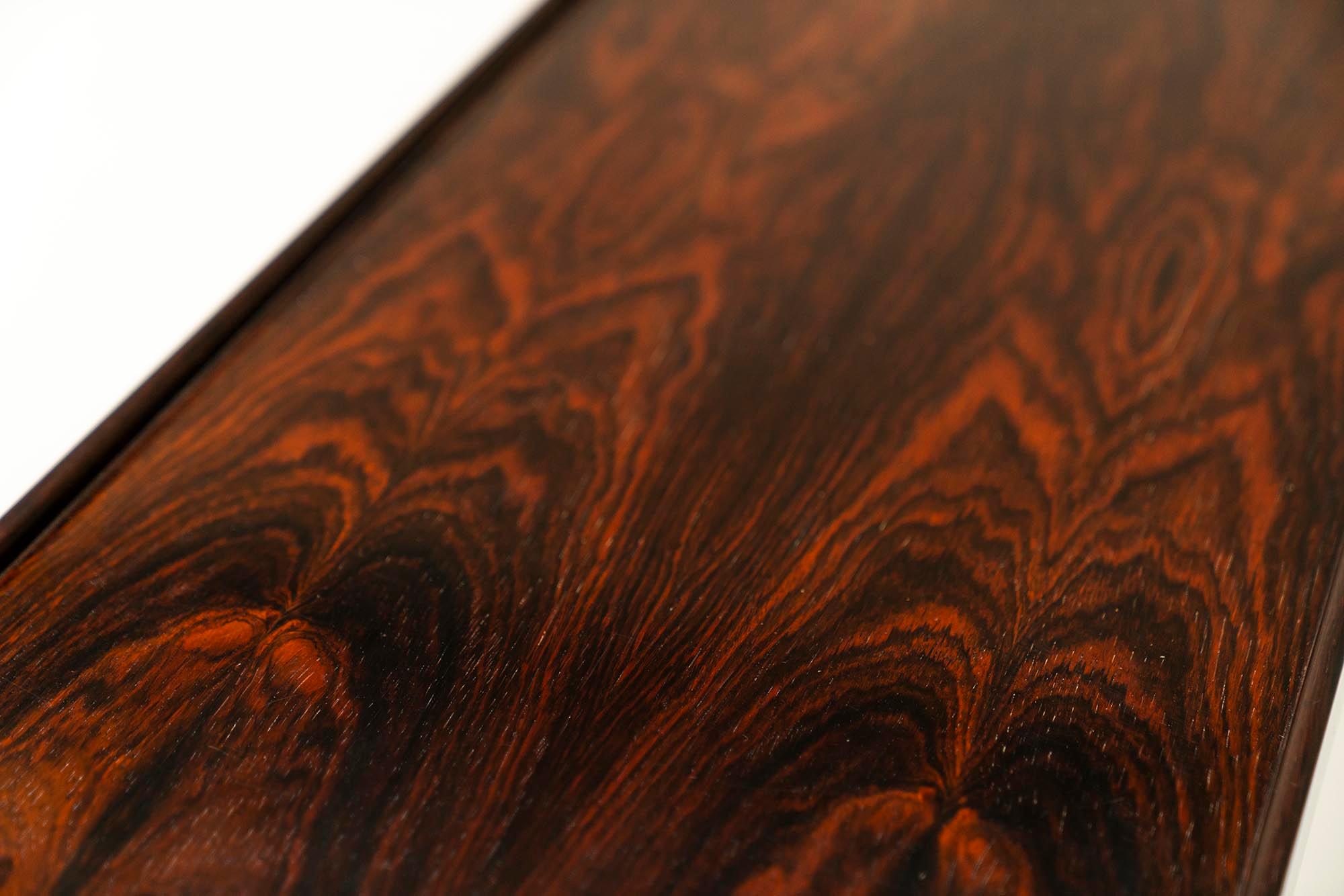Krobo Bench in Rosewood by Tørbjorn Afdal for Bruksbo, Norway, 1960s at ...