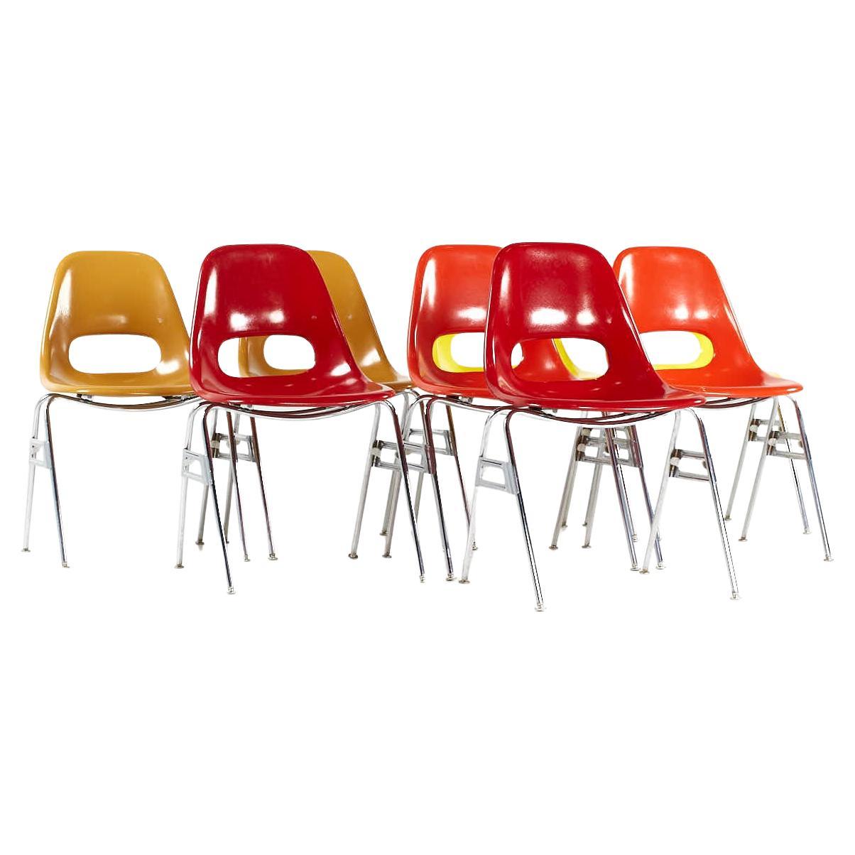 Set of Vintage 1970s Mid-Century Modern Walnut Krueger Matrix Stacking ...