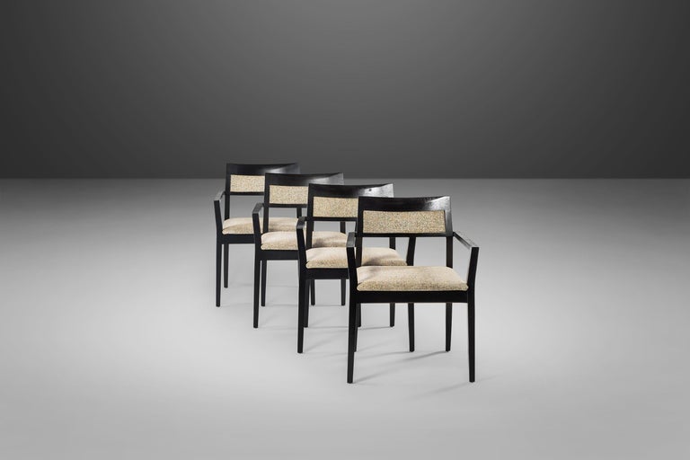 Krusin Armchair in Ebonized Oak by Marc Krusin for Knoll, USA, c. 2000 ...