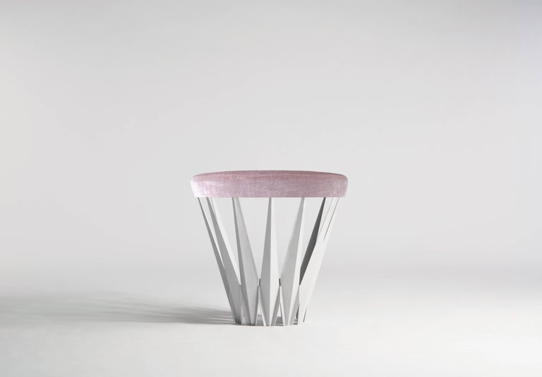 Krystalline Custom Stool / Made To Order For Sale at 1stDibs