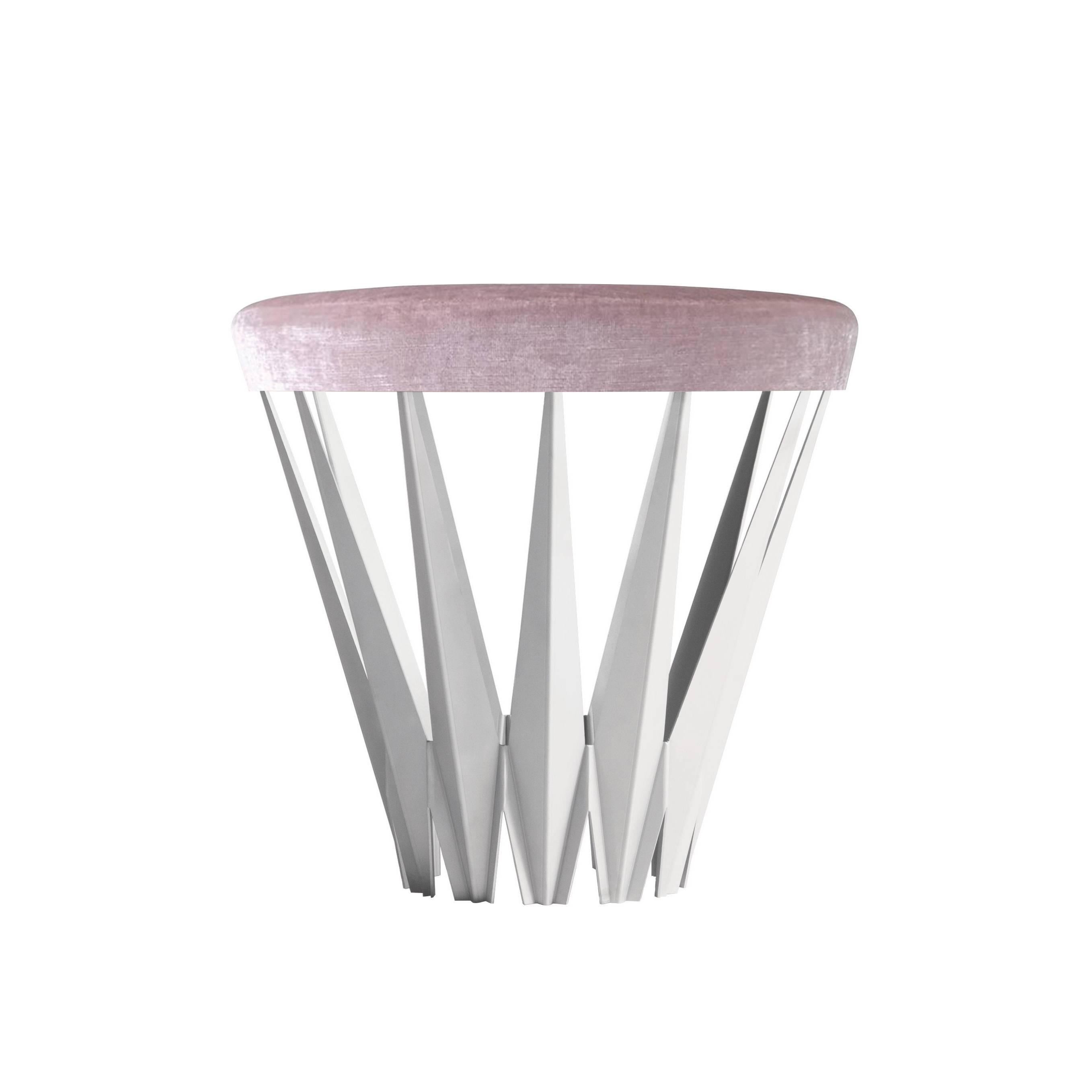 Krystalline Custom Stool / Made To Order For Sale at 1stDibs