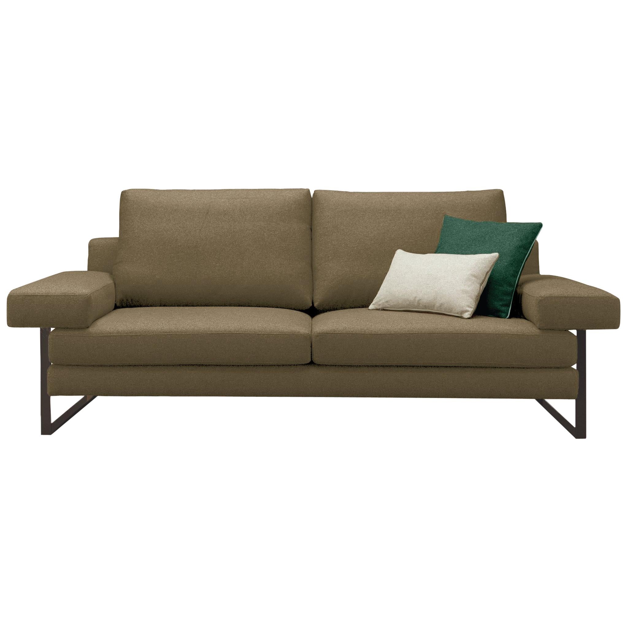 Sofa Victoria 3-Seat in Upholstery and Copper For Sale at 1stDibs