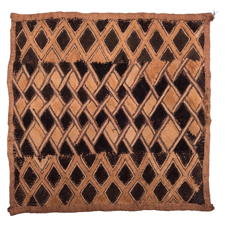 Kuba Raffia Prestige Panel, c. 1900 For Sale at 1stDibs