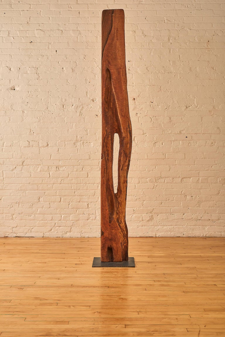 Kumbuk Wood Sculpture by the Somerset House For Sale at 1stDibs