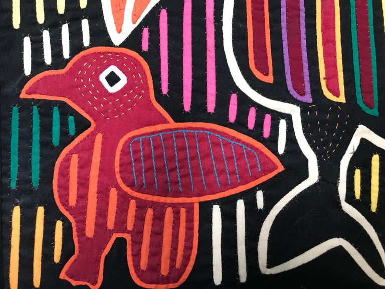 Kuna Mola Toucan Artwork at 1stDibs | kuna toucan, mola art for sale ...