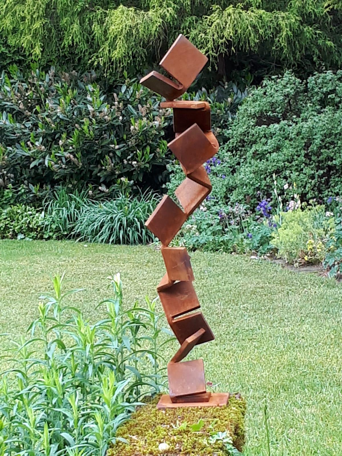 Kuno Vollet - Ascend by Kuno Vollet - Contemporary Rusted Steel ...