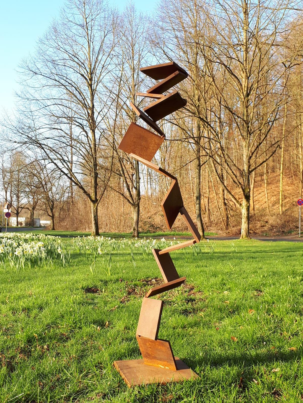 Kuno Vollet - Ascend by Kuno Vollet - Contemporary Rusted Steel ...