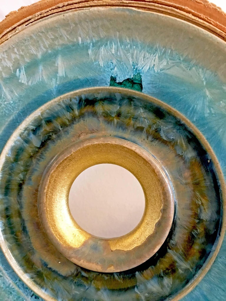 Kuno Vollet - Creatio Continua - Crystal Glaze, 24k gold, ceramics ...
