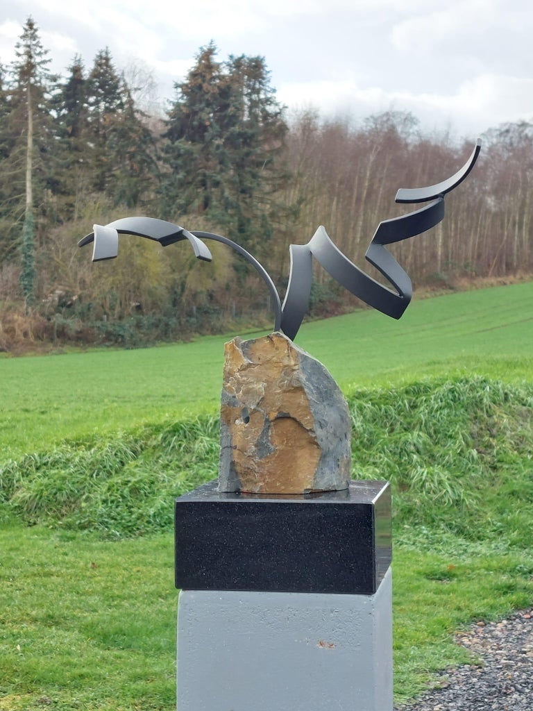 Kuno Vollet - SpiralBalancing Kuno Vollet Contemporary Steel Sculpture ...