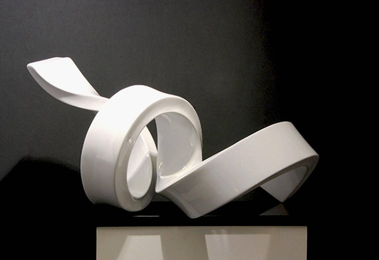 Kuno Vollet - White Flow by Kuno Vollet - Large Elegant Contemporary ...