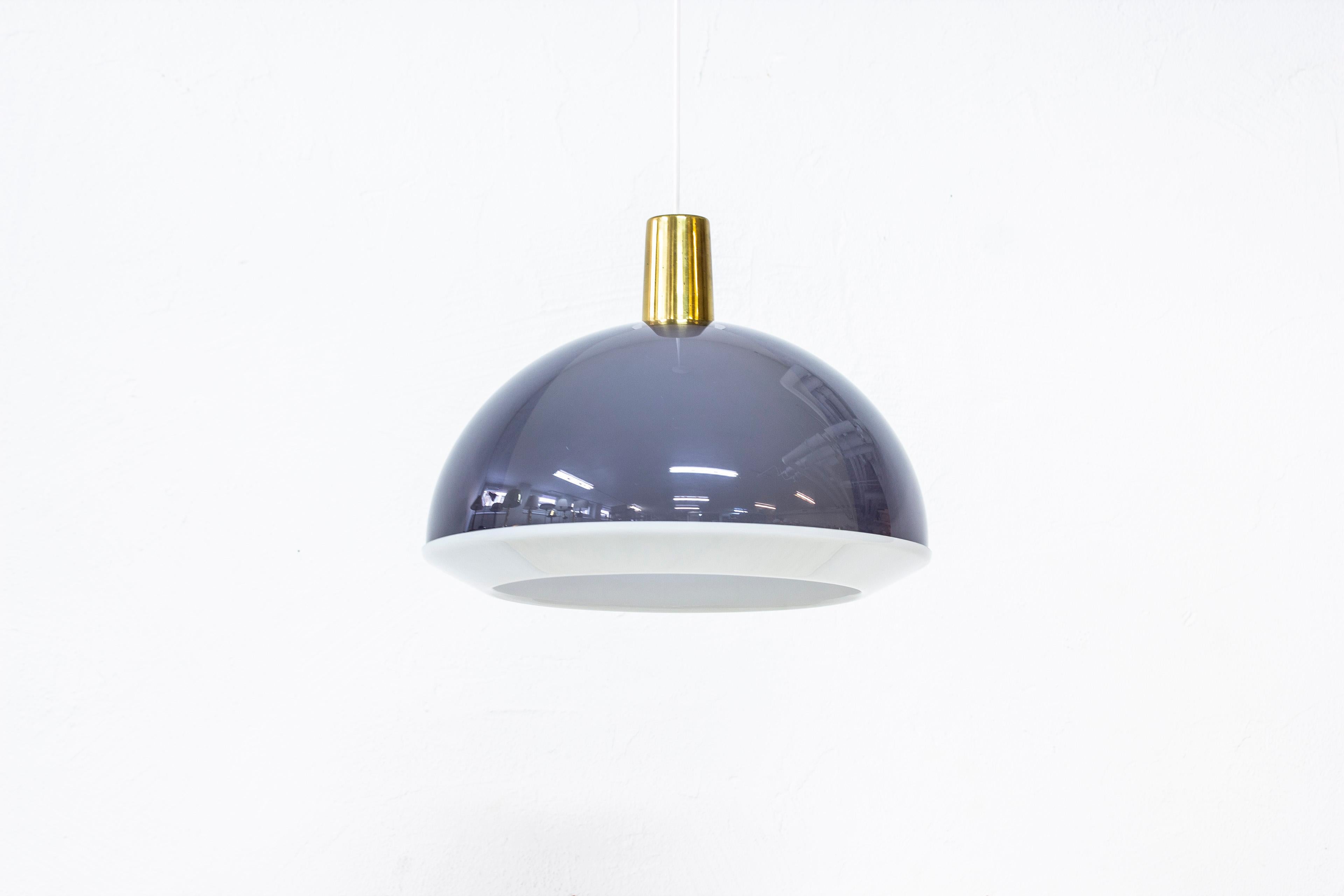 "Kuplat" Pendant Lamp by Yki Nummi for Idamn, Finland, 1960s at 1stDibs