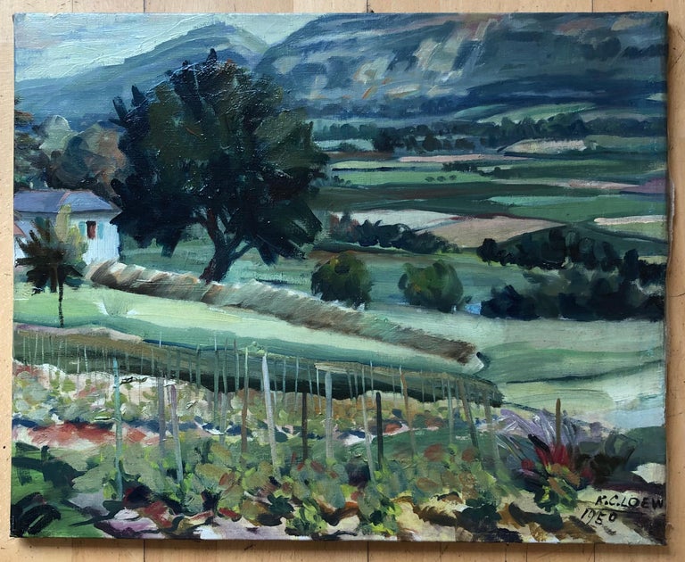 Kurt Conrad Loew - Geneva countryside, Veyrier, Sierne and Salève For ...