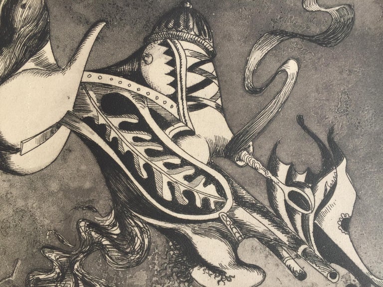 Kurt Seligmann - LA SORCIERE - (The Witch) For Sale at 1stDibs