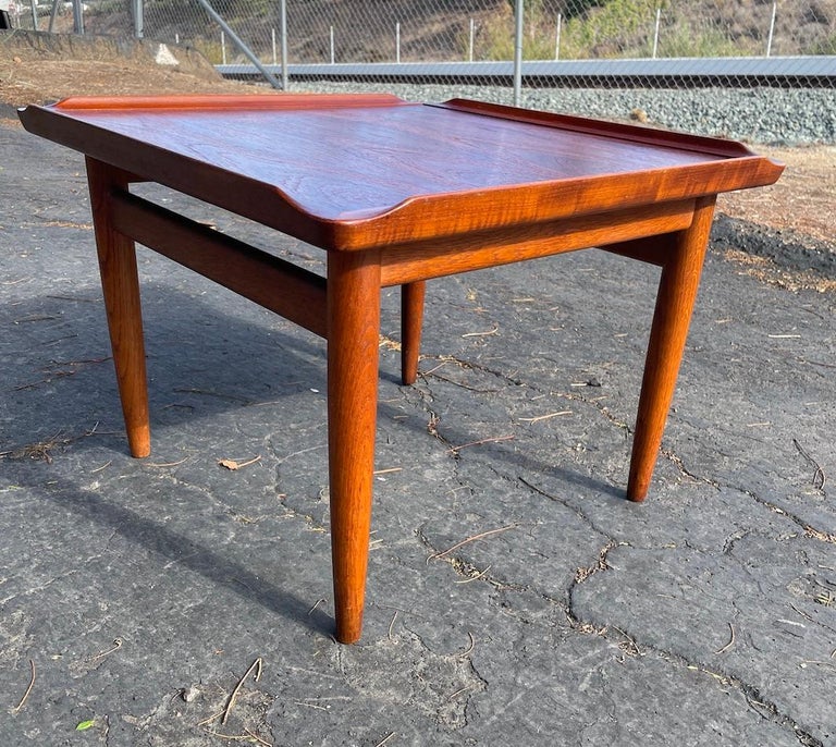 Kurt Østervig Side Table Produced by Jason Møbler in Denmark For Sale ...