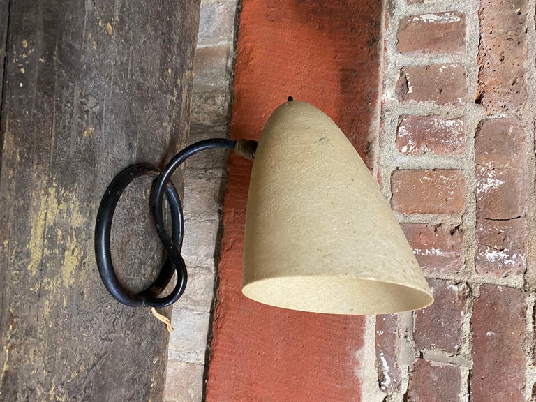 Kurt Versen Fiberglass Cone Spotlight at 1stDibs