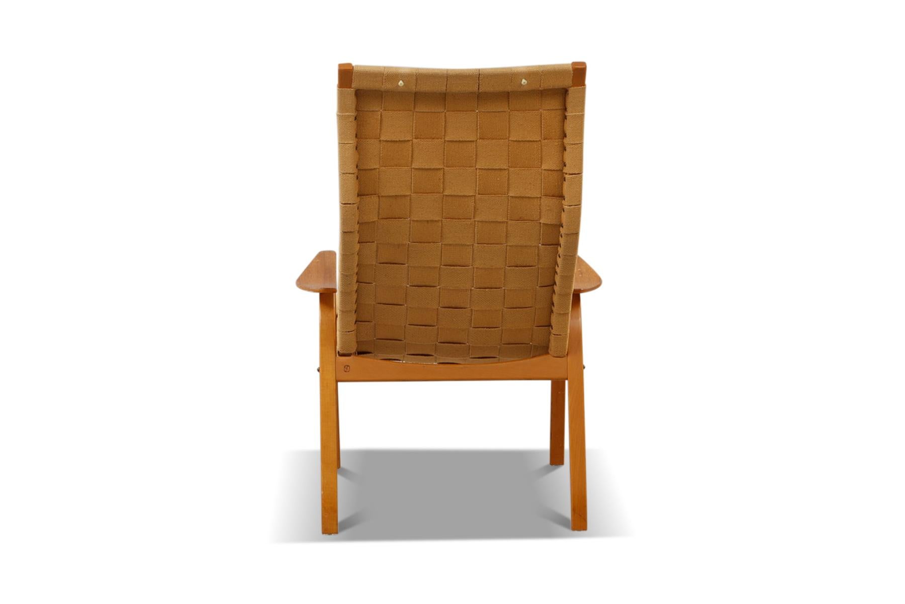 Kurvan Model Highback Lounge Chair by Yngve Ekström For Sale at 1stDibs
