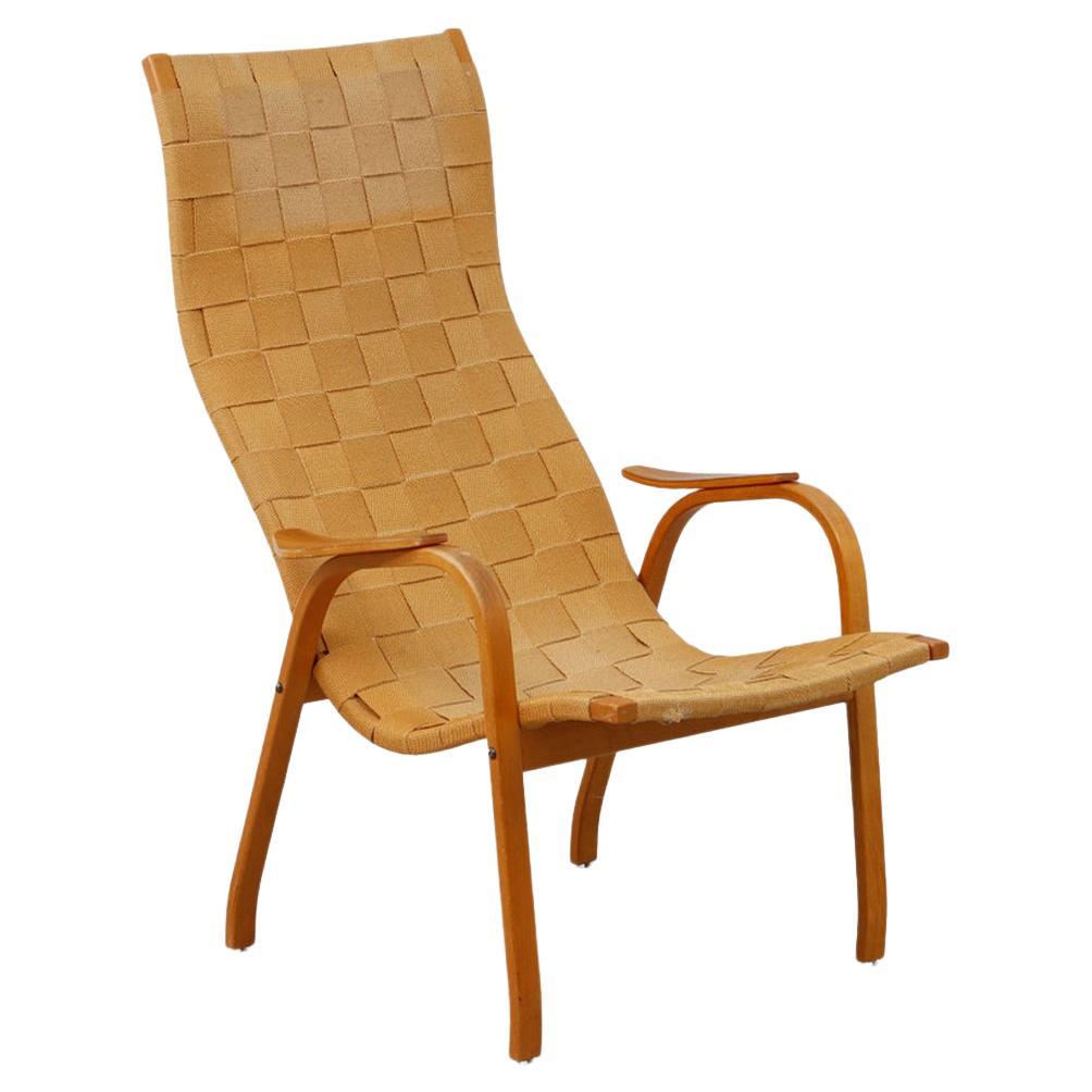 Kurvan Model Highback Lounge Chair by Yngve Ekström For Sale at 1stDibs