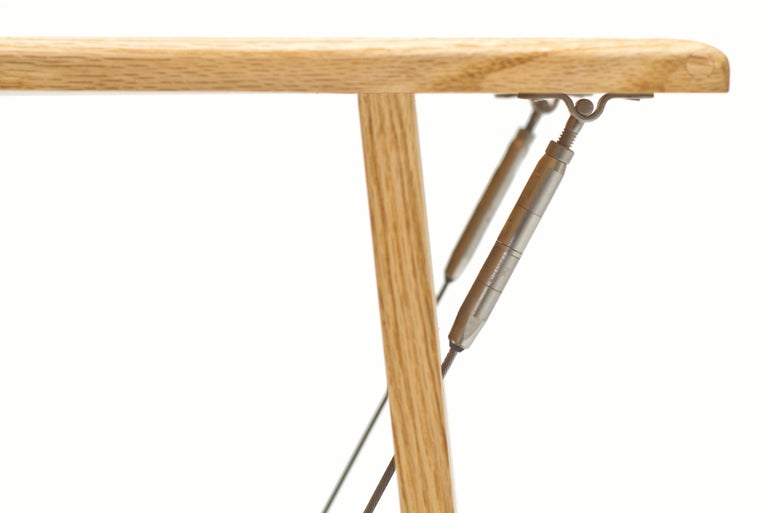 Kurvor Counter Stool in Oiled Rift Sawn Red Oak by Samantha Brueggen ...