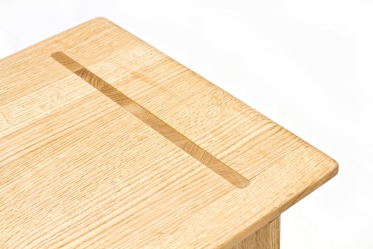 Kurvor Counter Stool in Oiled Rift Sawn Red Oak by Samantha Brueggen ...