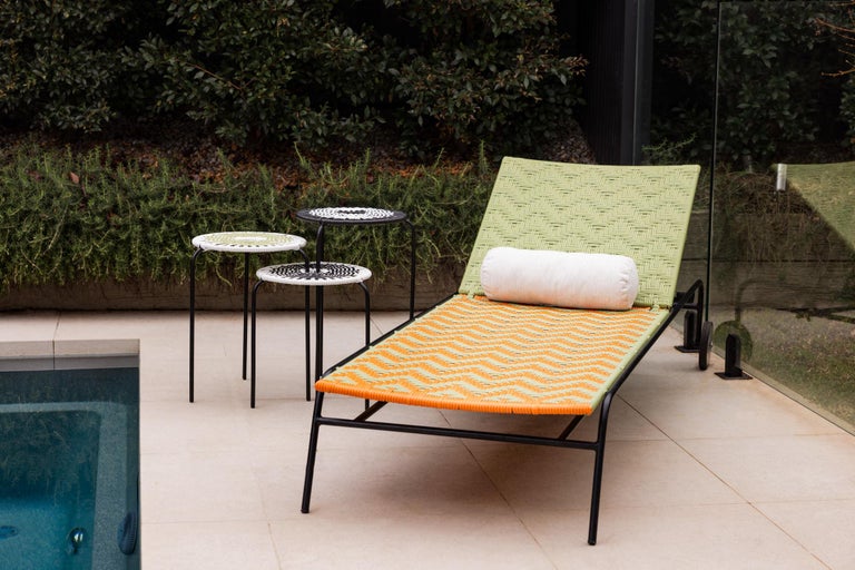 Indoor Outdoor Patio Tier Tables Set by Frida and Blu For Sale at 1stDibs