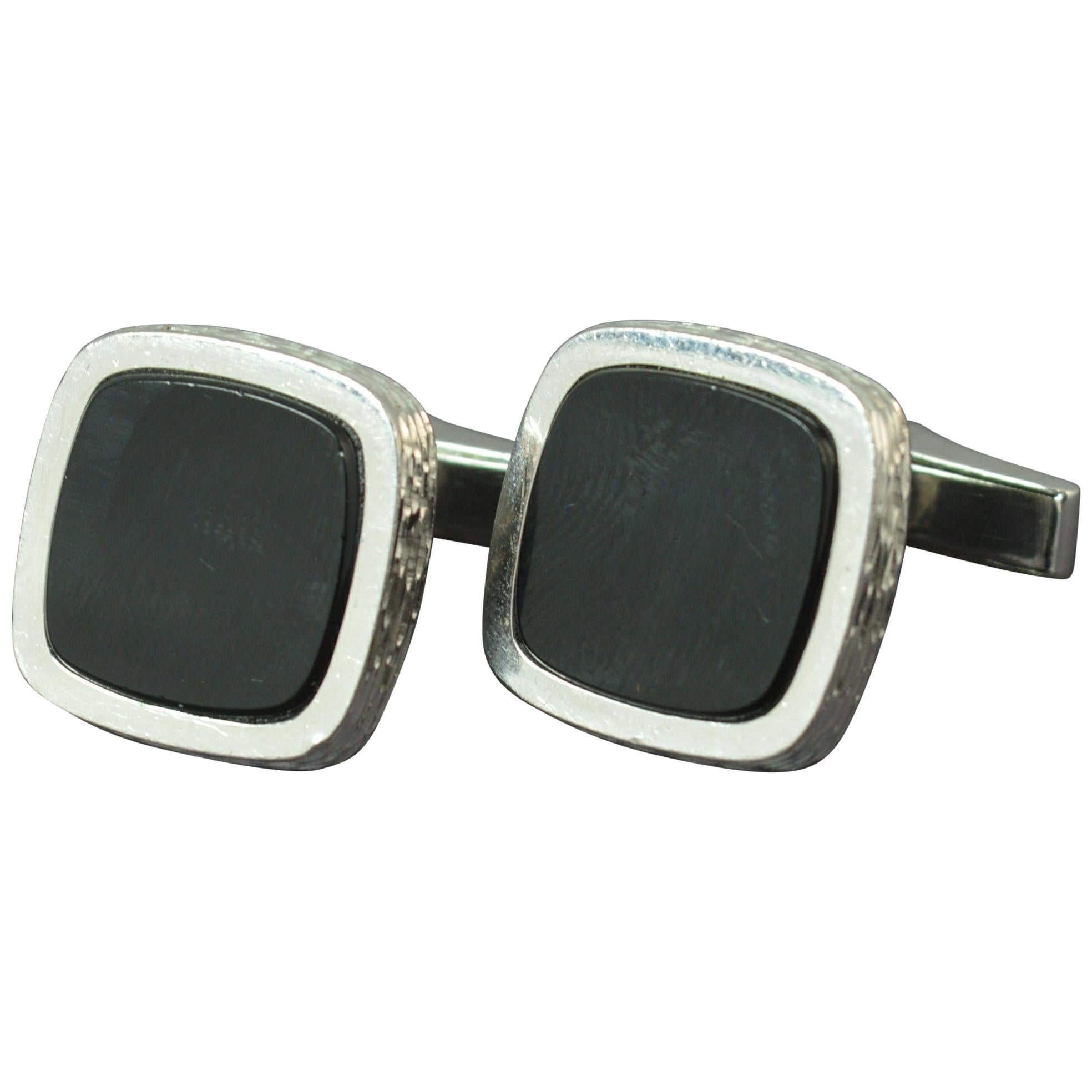 KUTCHINSKY Flip-Up Gold Cufflinks For Sale at 1stDibs