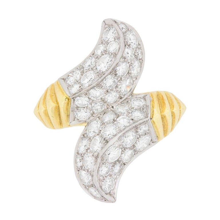 Kutchinsky Diamond Ring, Hallmarked 1990 For Sale (Free Shipping) at ...