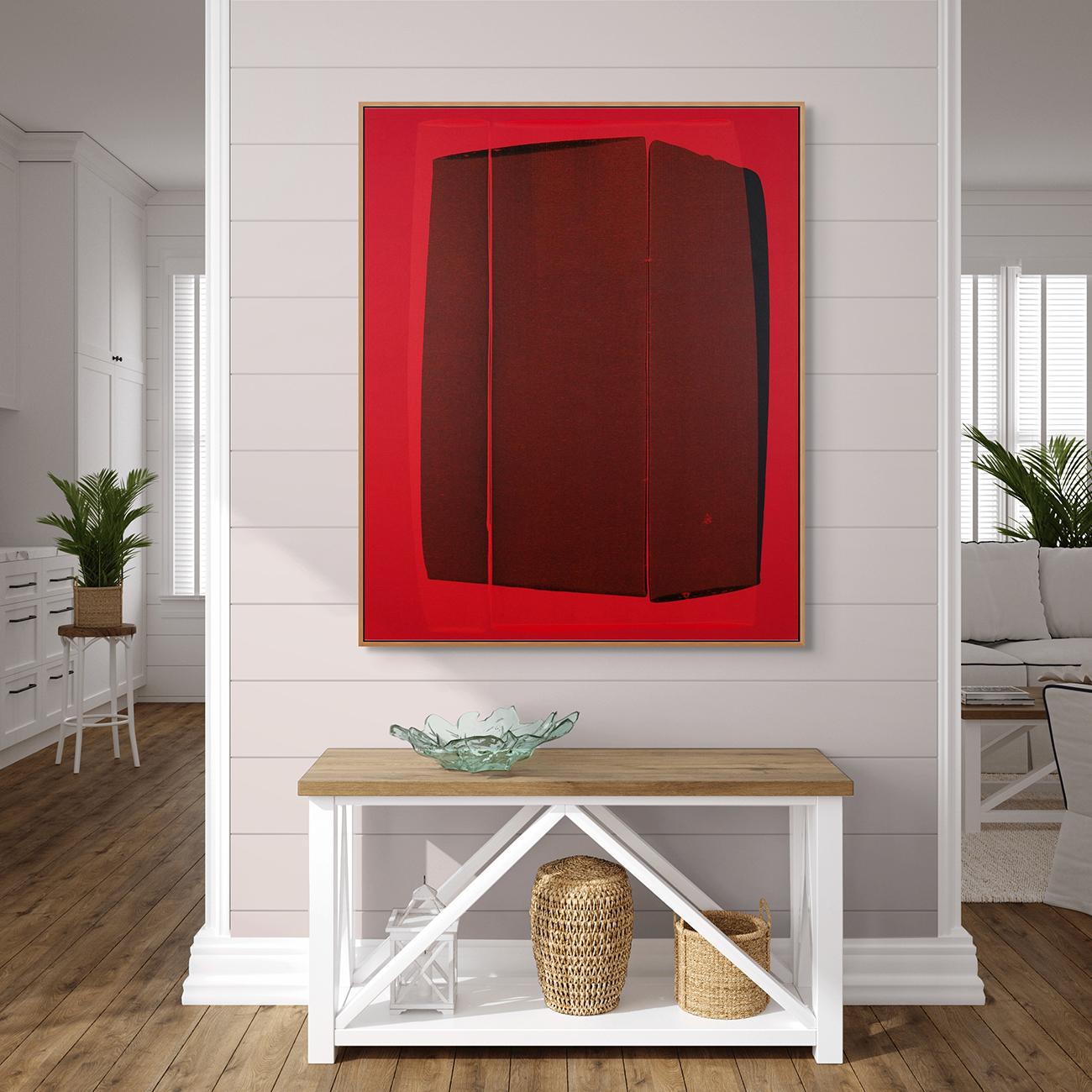 Alex Kuznetsov - Red 1909 (Abstract painting) For Sale at 1stDibs