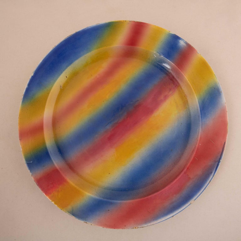 Kuznetsov Ceramic Plate, Rare Design, Russia, Early 20th Century For ...