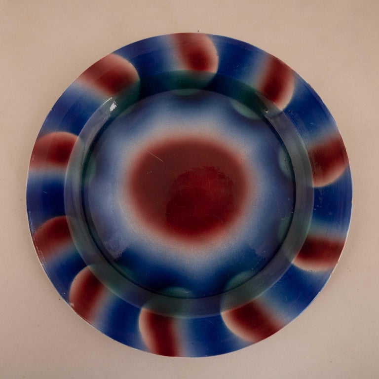 Kuznetsov Ceramic Plate, Rare Design, Russia, Early 20th Century For ...
