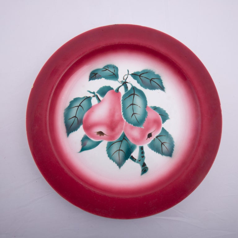 Kuznetsov Ceramic Plate, Russia, Early 20th Century For Sale at 1stDibs
