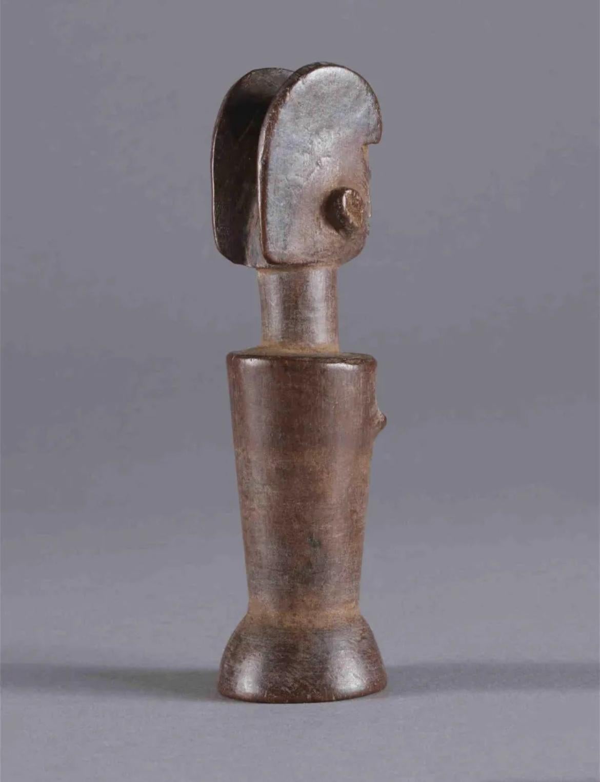 Kwere Miniature Figure, "Mwana Hiti", Carved Wood, Kwere People ...