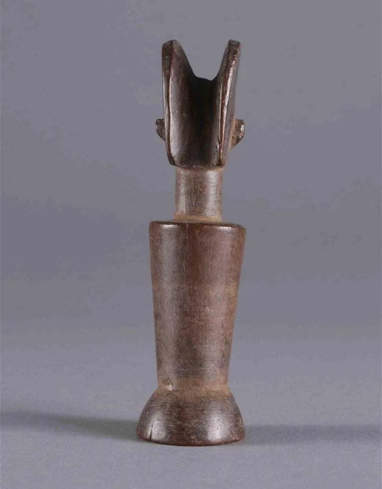 Kwere Miniature Figure, "Mwana Hiti", Carved Wood, Kwere People ...