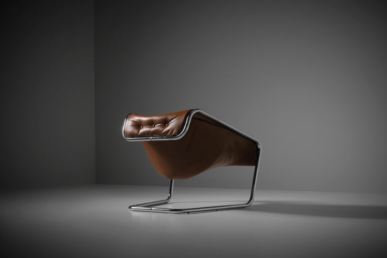 Kwok Hoi Chan ‘Boxer’ Lounge Chair for Steiner, France, 1970s For Sale ...