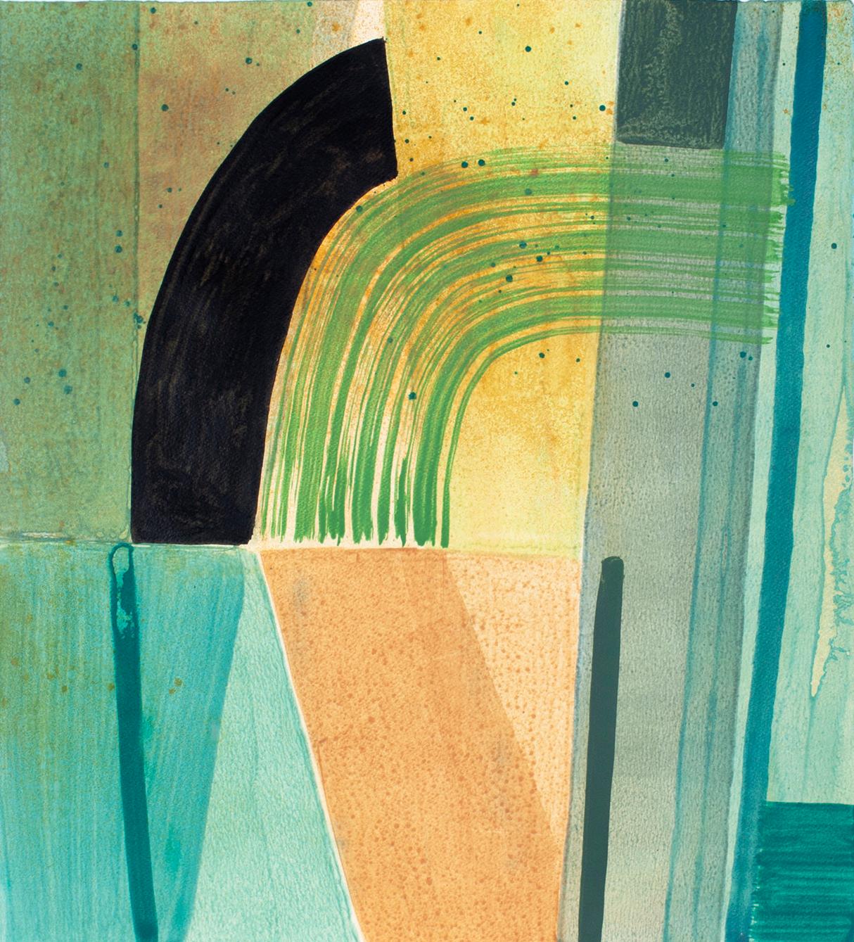 Alvin Dickstein - 1967 Abstract Geometric Expressionist NYC MoMA ...