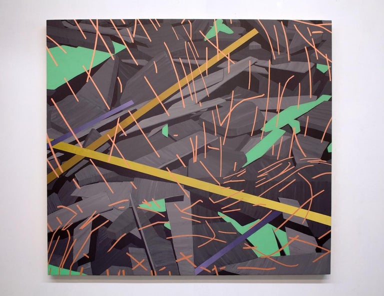 Kyle Butler - Contemporary Geometric Tech Architecture Map Graphic ...