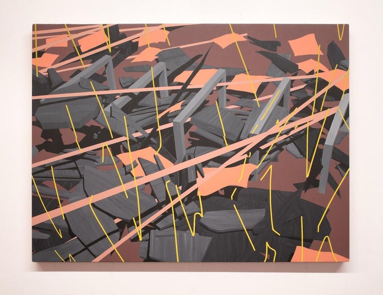 Kyle Butler - Contemporary Geometric Tech Architecture Map Graphic ...