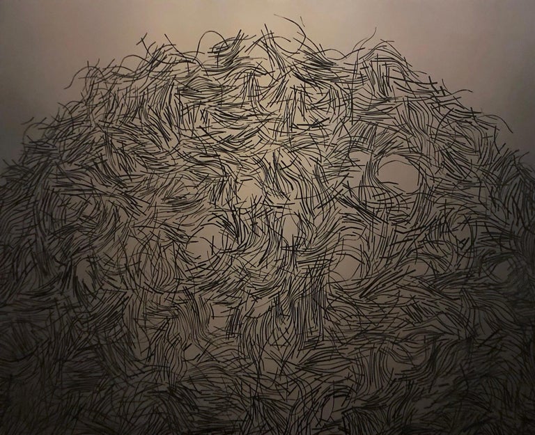 Kyle Butler - Contemporary Layered 3D Abstract Fire Painting American ...