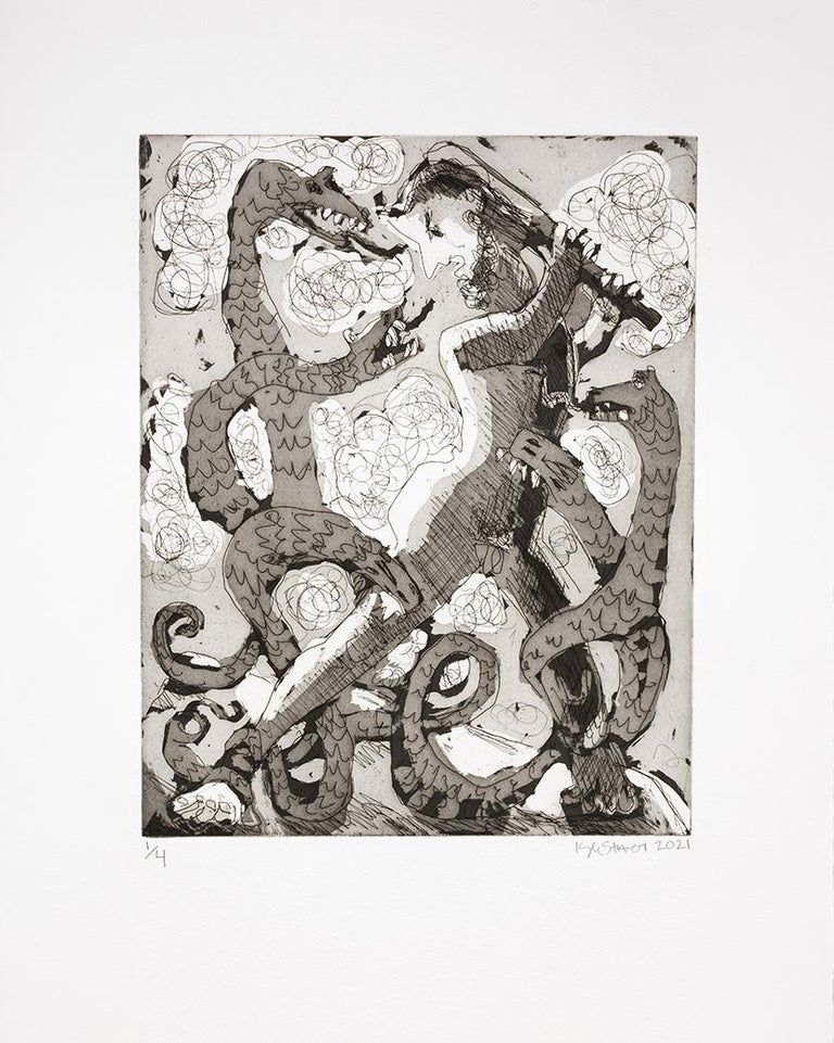 Kyle Staver - Hercules and Hydra For Sale at 1stDibs