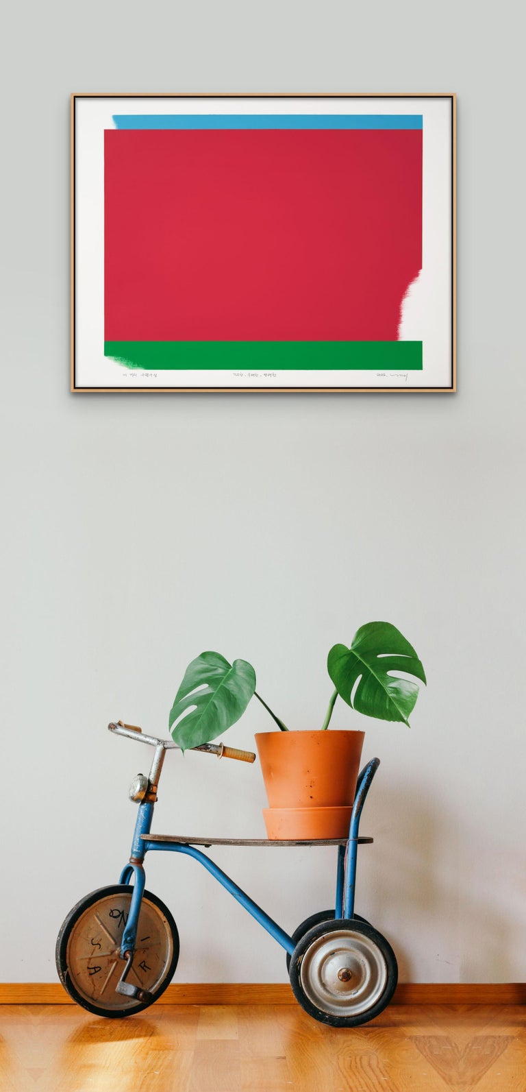 Kyong Lee - Drawing For 3 Horizontal Configurations 24 (Abstract painting) For Sale at 1stDibs