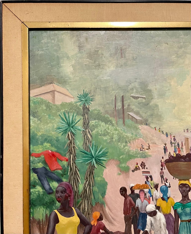 Kyra Markham - Oil Painting WPA Woman Artist Kyra Markham Haitian ...