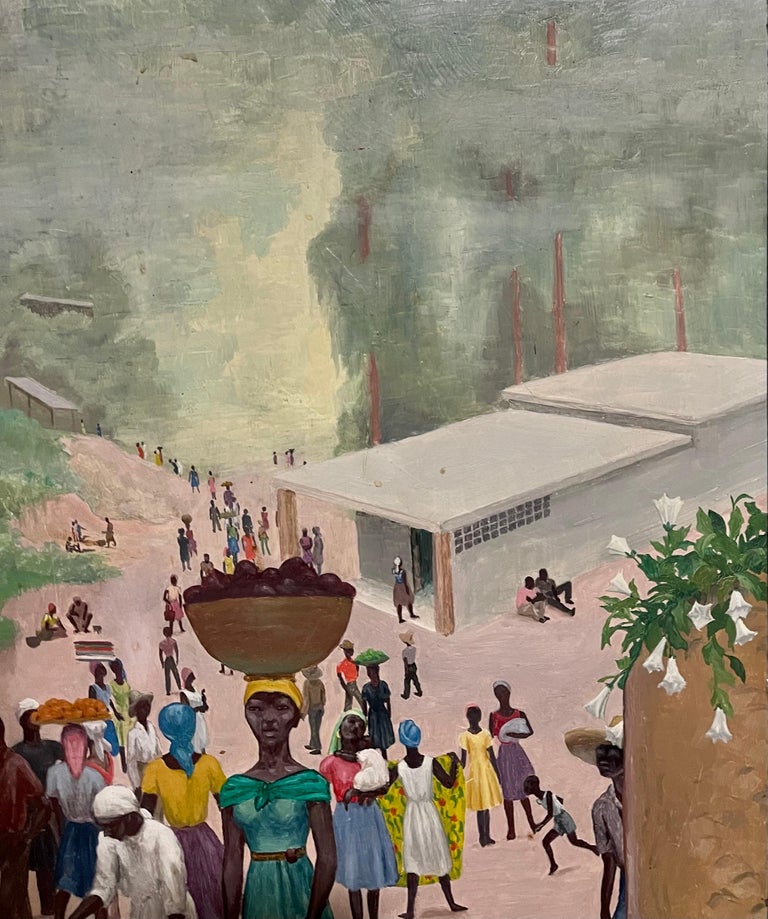 Kyra Markham - Oil Painting WPA Woman Artist Kyra Markham Haitian ...