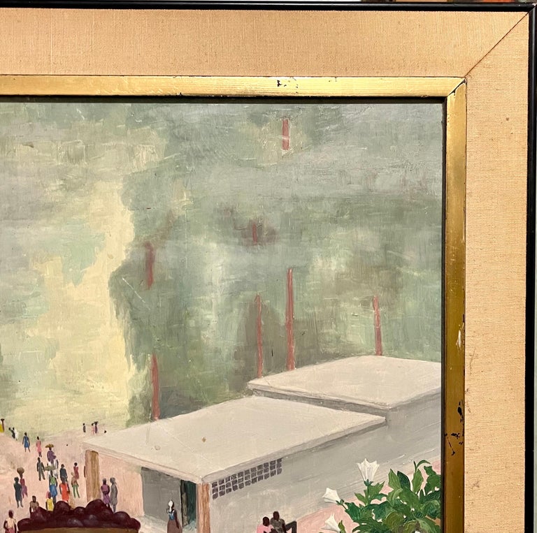 Kyra Markham - Oil Painting WPA Woman Artist Kyra Markham Haitian ...