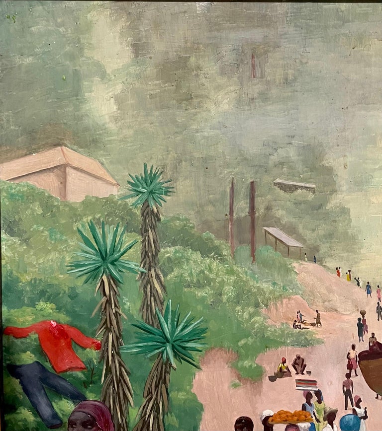 Kyra Markham - Oil Painting WPA Woman Artist Kyra Markham Haitian ...