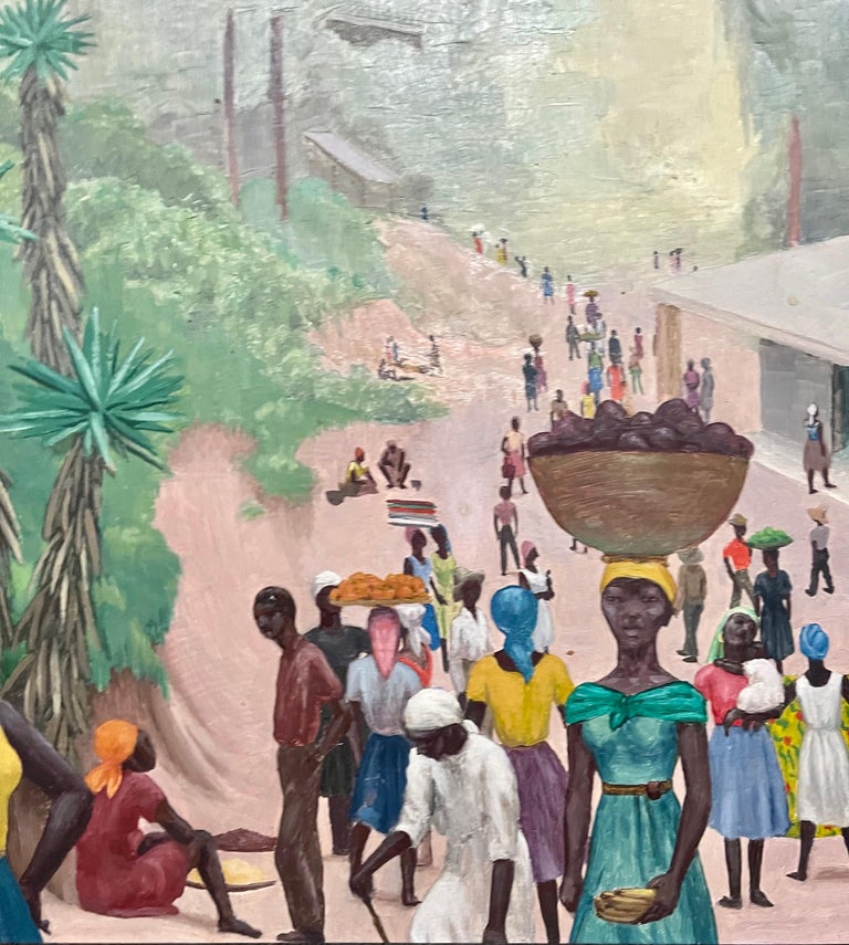 Kyra Markham - Oil Painting WPA Woman Artist Kyra Markham Haitian ...