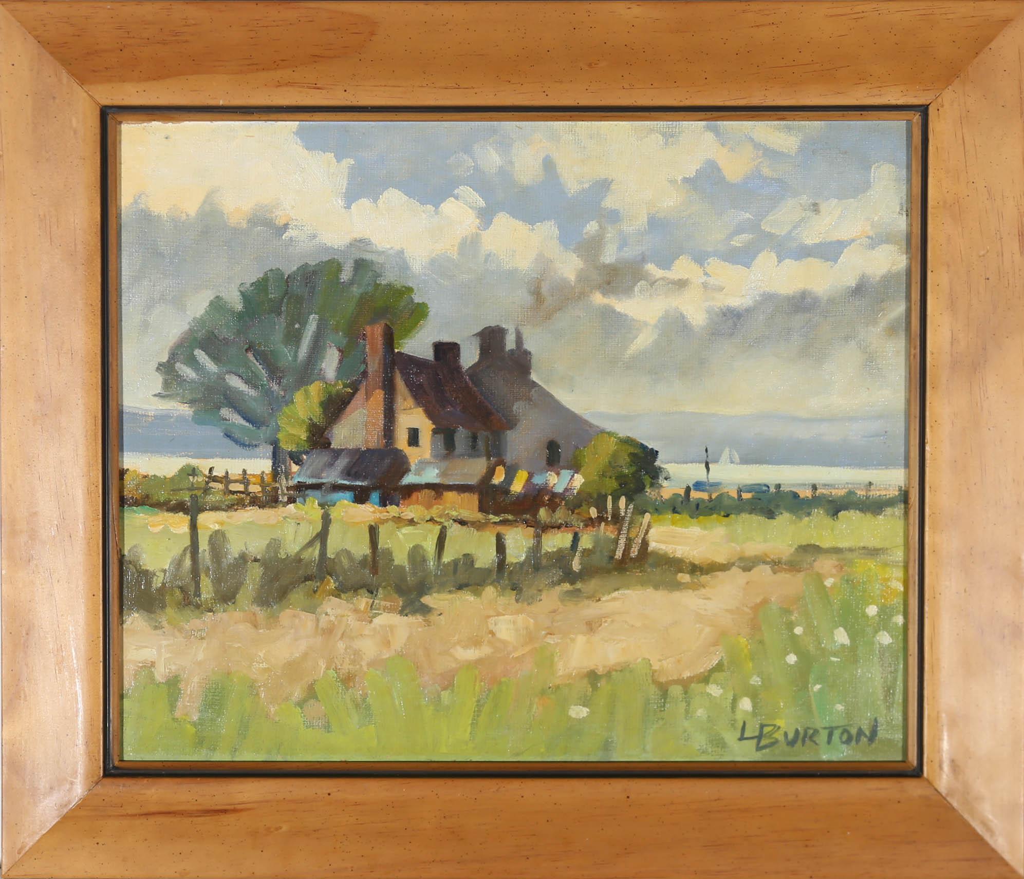 Burton Oil Painting - 73 For Sale on 1stDibs
