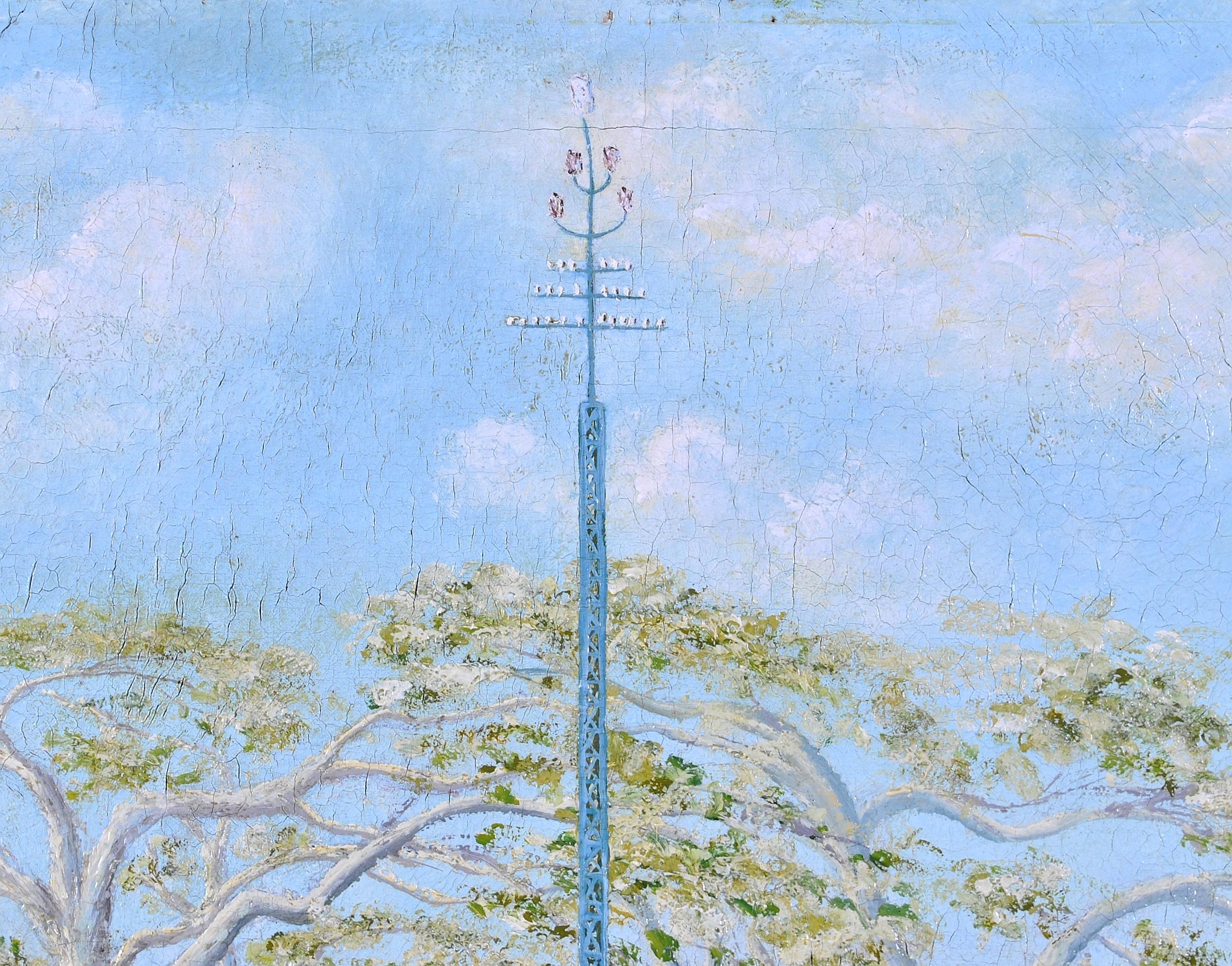 L. Phillipet - The Archery Match - Early 20th Century French Naive Folk ...