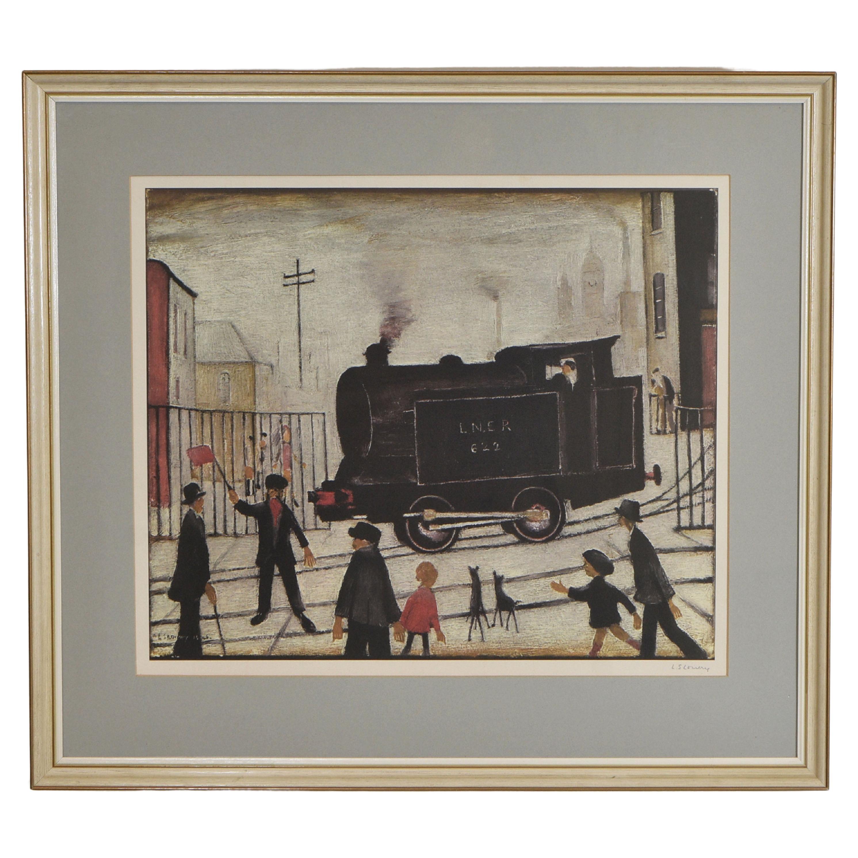 LS Lowry "Woman with Beard” Signed and Stamped Limited Edition Print at ...