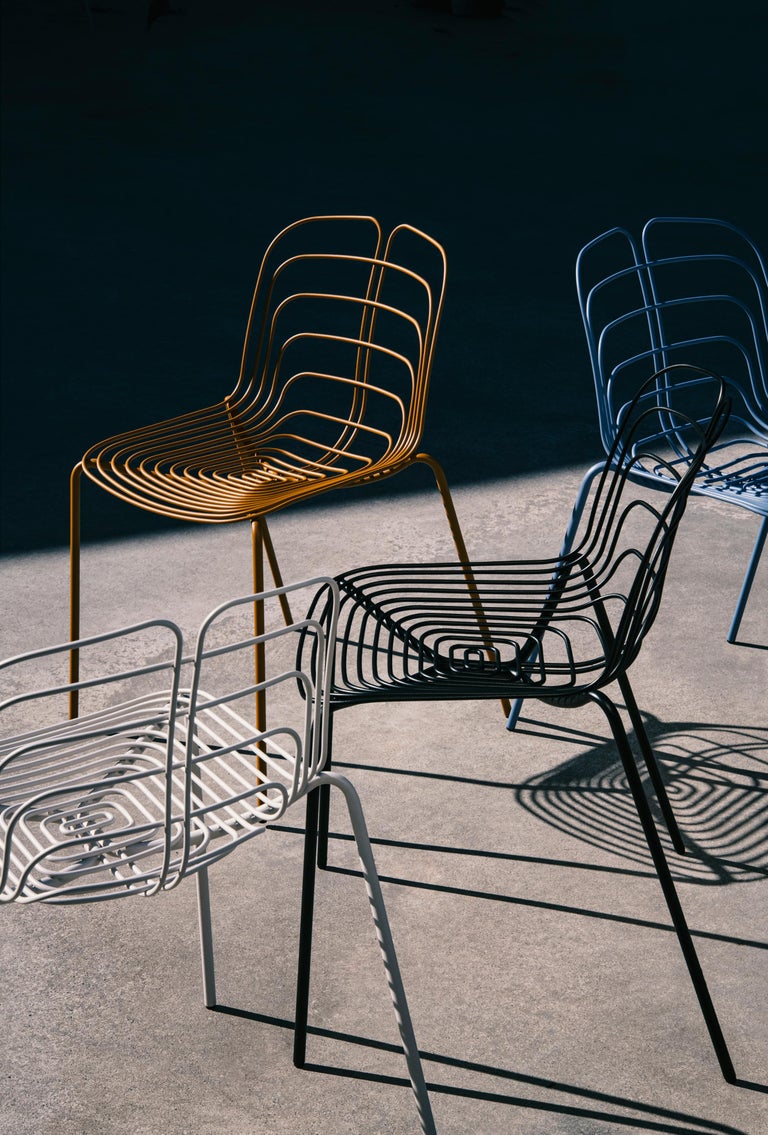 La Manufacture-Paris Wired Outdoor Chair Designed by Michael Young For ...